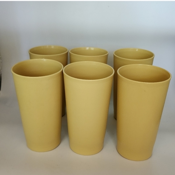 Tupperware | Dining | Vintage Tupperware Tumblers Cups Set Of 6 | Poshmark